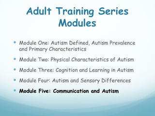 Communication and Autism | PPT