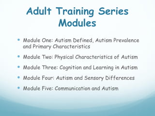 Behavior Challenges and Autism | PPT