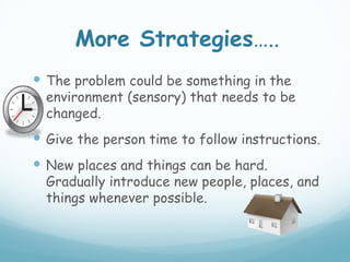 Behavior Challenges and Autism | PPT
