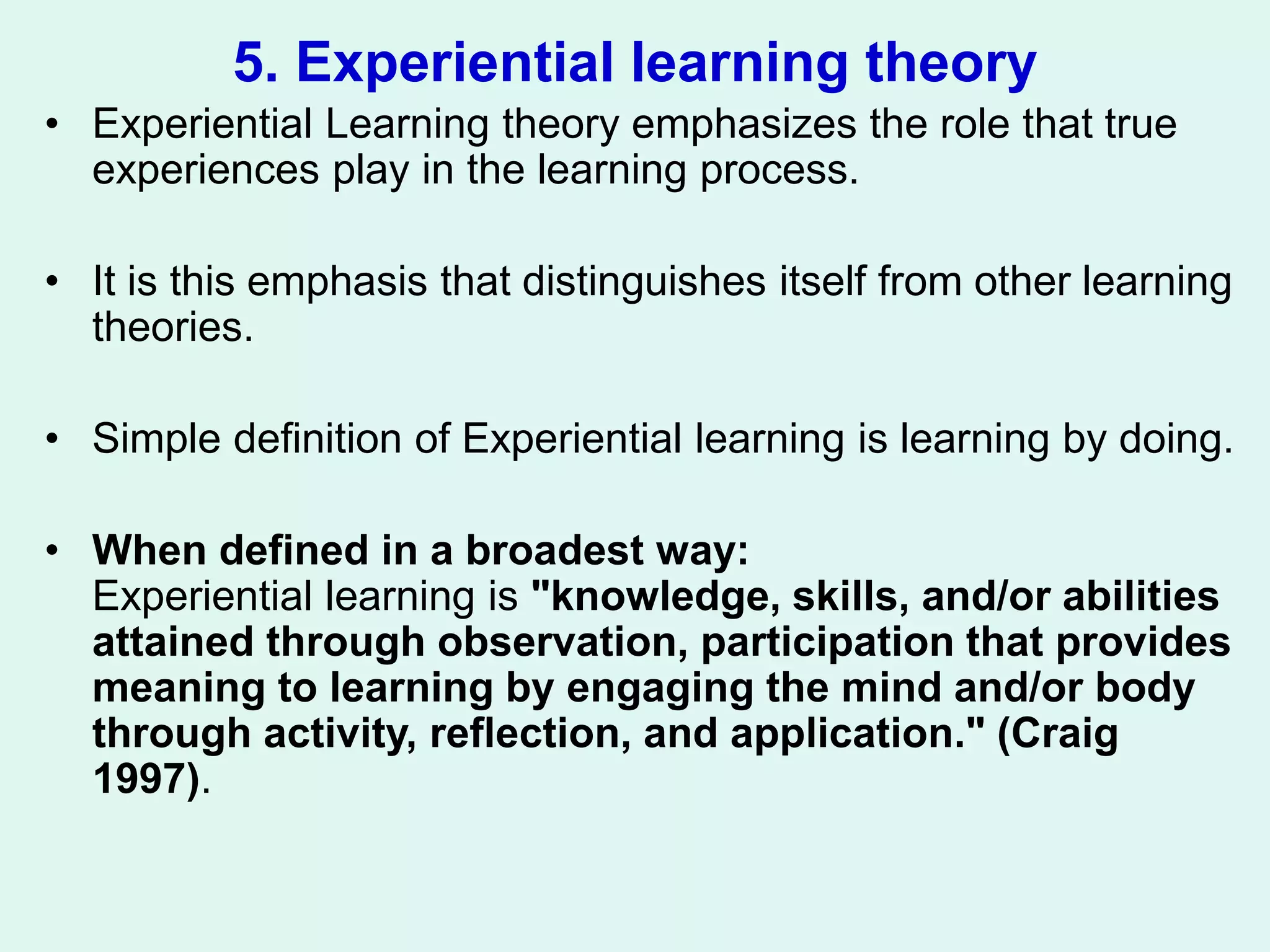 adult teaching methods and Av techniques ch 1&2.ppt