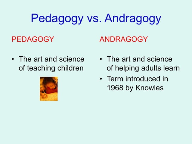 adult teaching methods and Av techniques ch 1&2.ppt | Adult Education ...