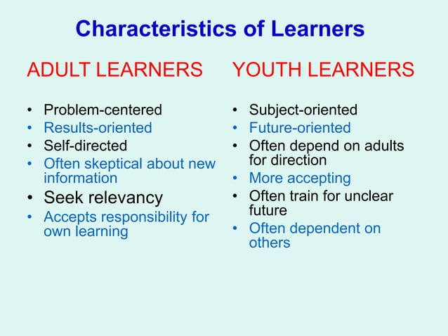 adult teaching methods and Av techniques ch 1&2.ppt | Adult Education ...