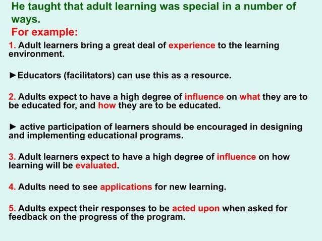 adult teaching methods and Av techniques ch 1&2.ppt | Adult Education ...