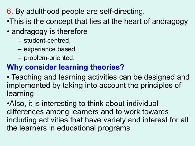 adult teaching methods and Av techniques ch 1&2.ppt | Adult Education ...