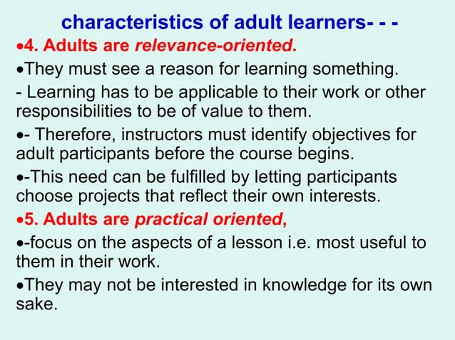 adult teaching methods and Av techniques ch 1&2.ppt | Adult Education ...