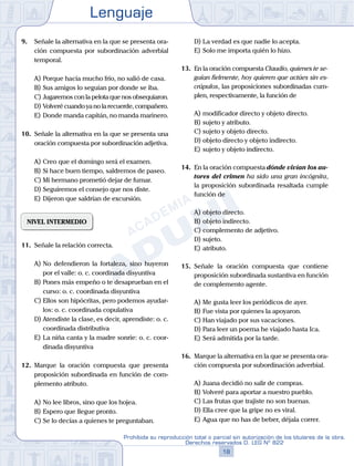 Aduni repaso lenguaje 1 | PDF