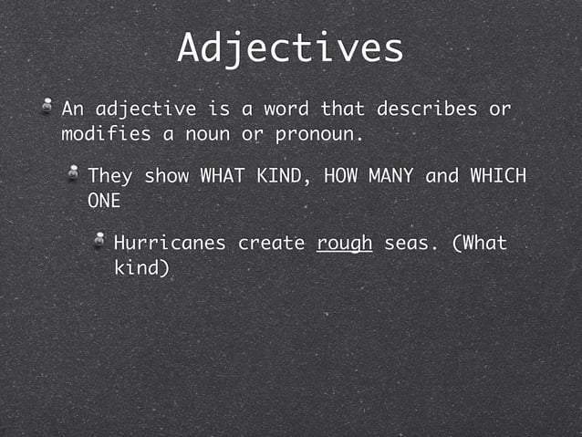 Articles, Adjectives, Adverbs (Updated) | KEY