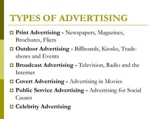 ADVERTISING AS SERVICE | PPTX