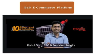 E - Commerce Platforms presented by Shreyas Sinha | PPT