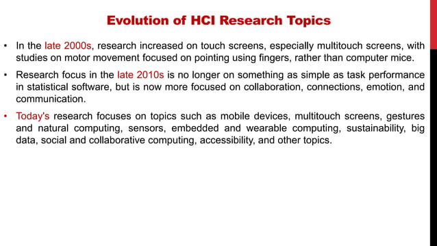 Adv. HCI Lecture1 - Introduction | PPT