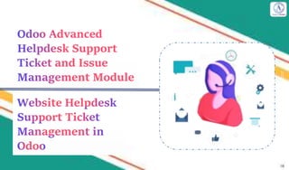 Advance Website Helpdesk In odoo | PPTX