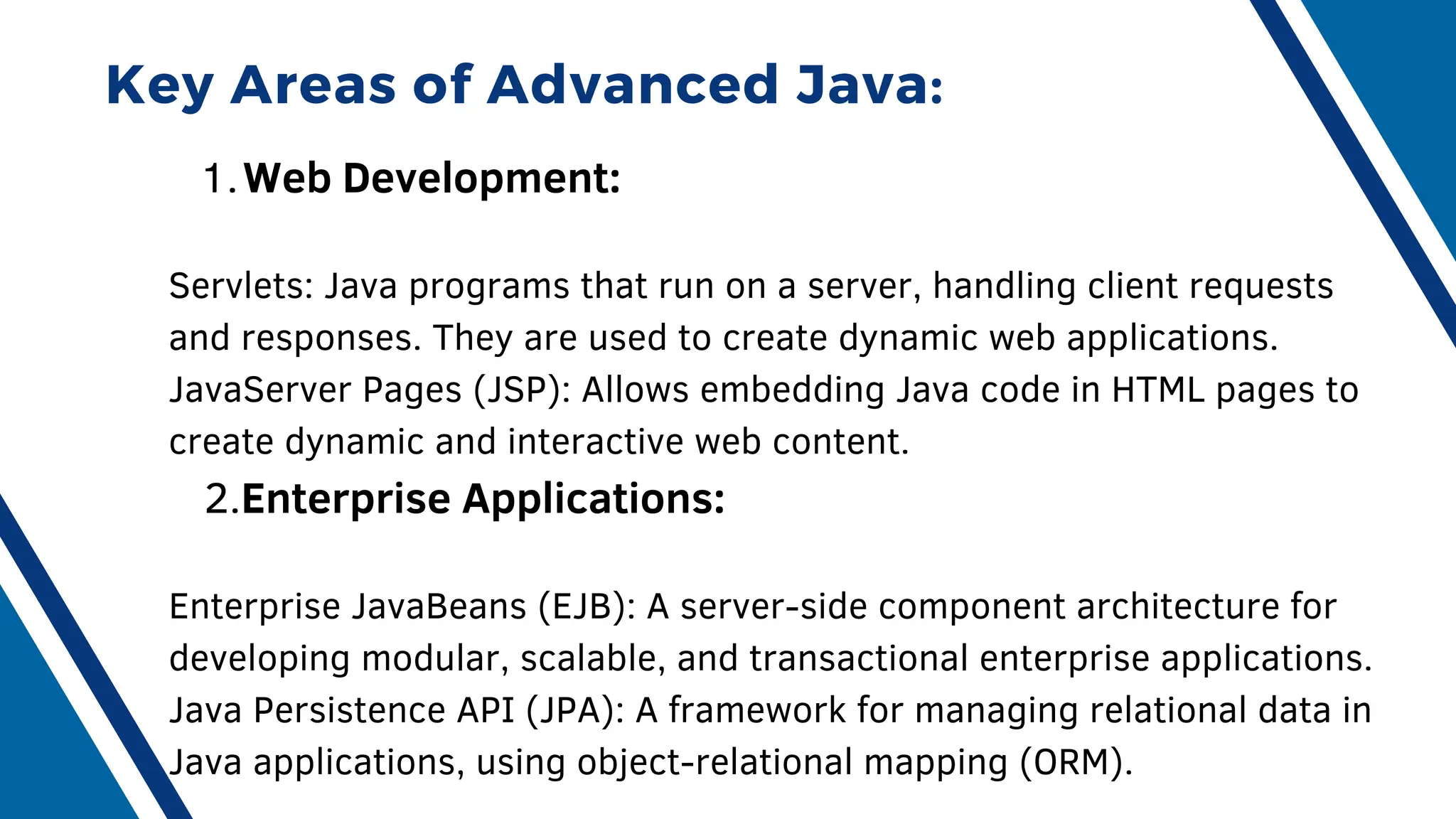 Advanced java online Training - Naresh IT | PPT