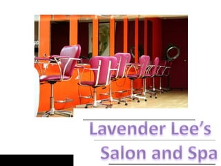 Lavender Lee\'s Salon and Spa Ads | PPT