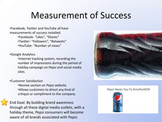 Pepsi Holiday Campaign Adv420 | PPTX