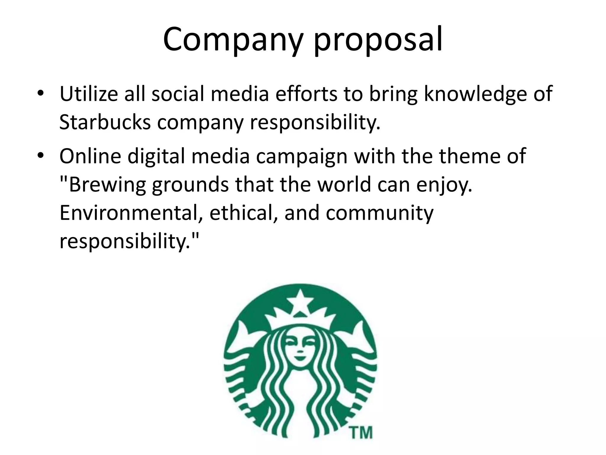 Final Marketing Strategy - Starbucks | PPTX