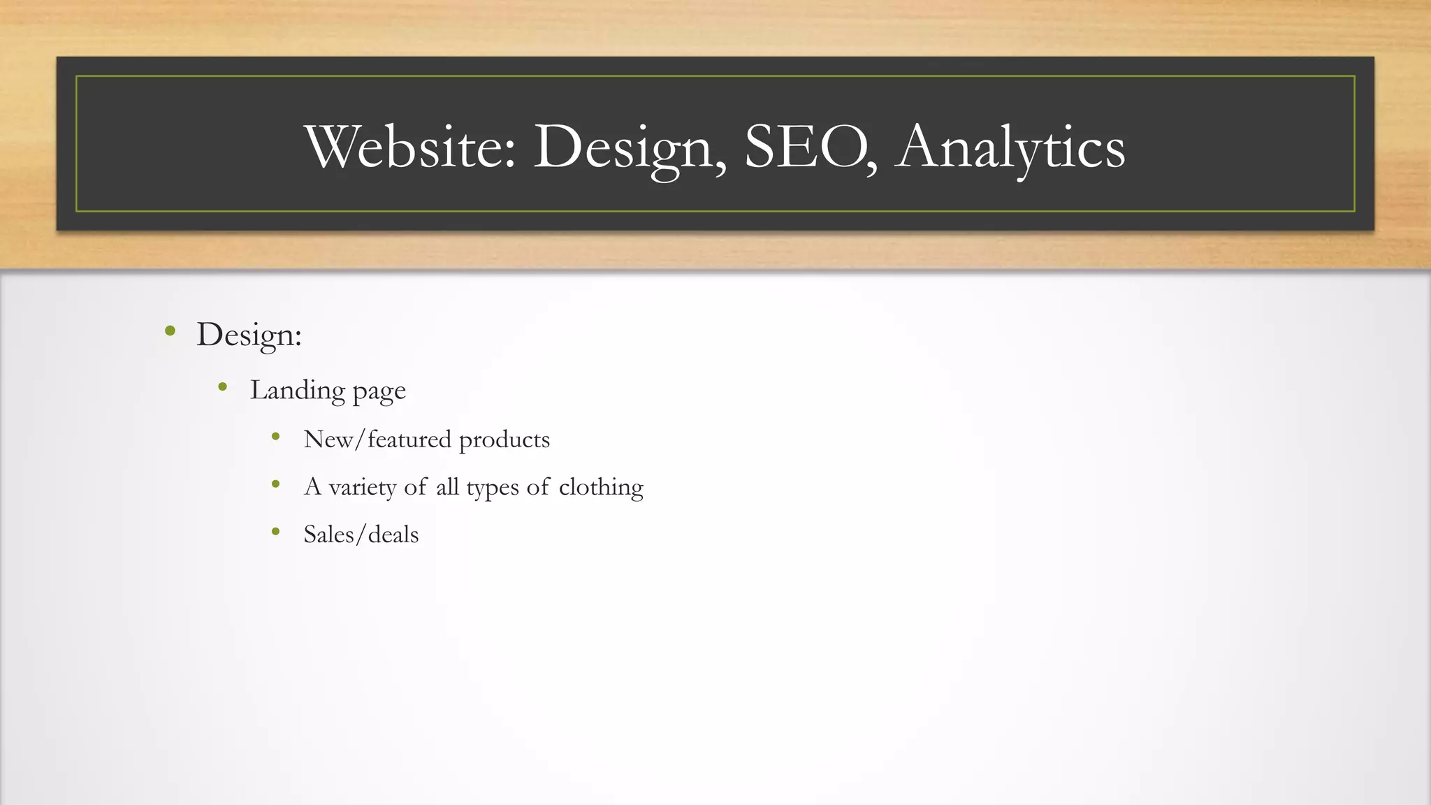 Adv420 final presentation | PPT