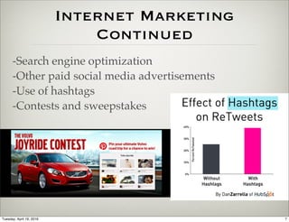 Volvo Car USA: Digital Marketing Strategy | PDF