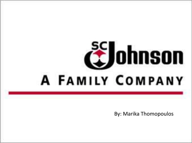 S. C. Johnson Final Presentation | PPTX