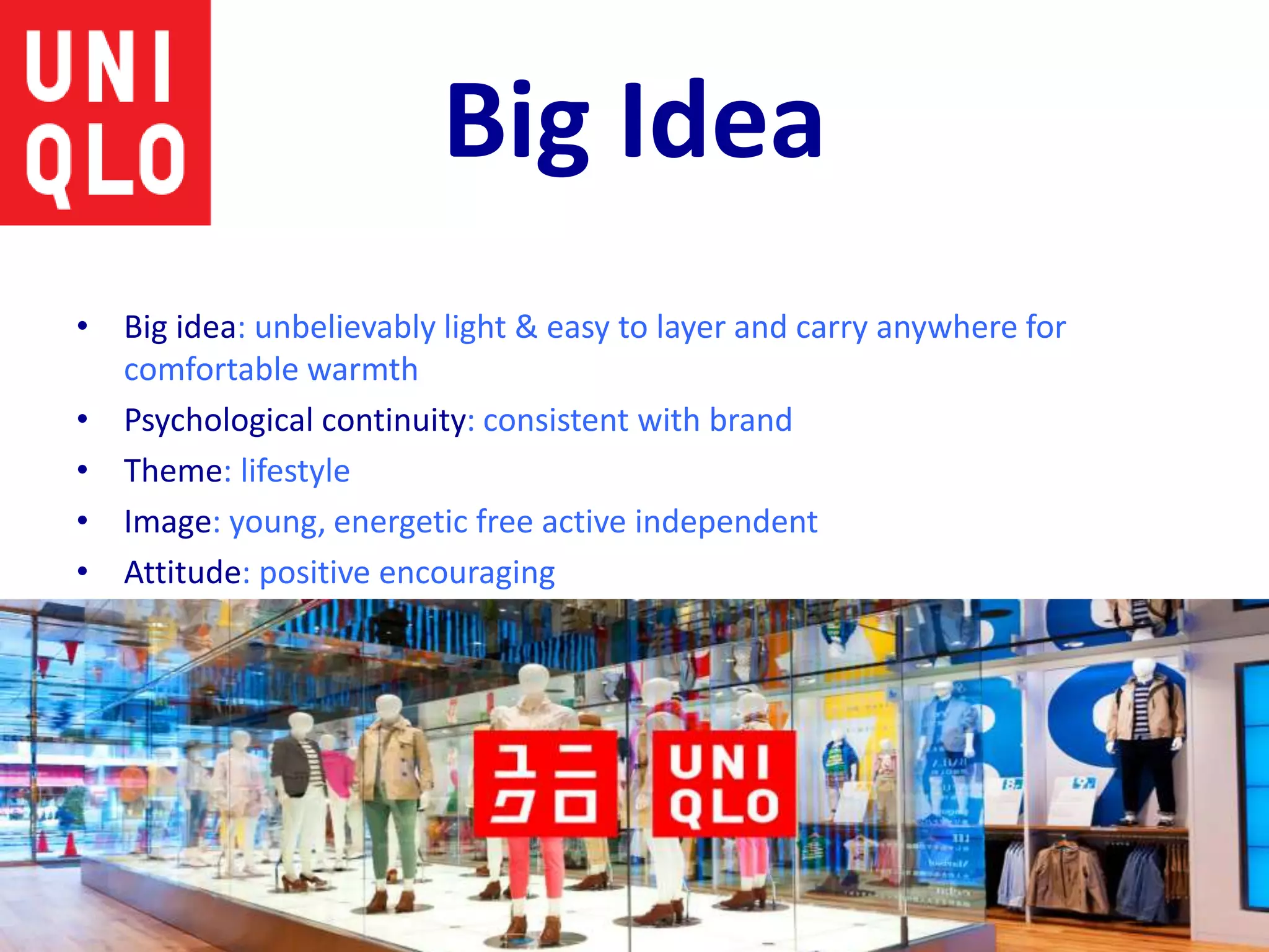 Adv420 UNIQLO final presentation | PPTX