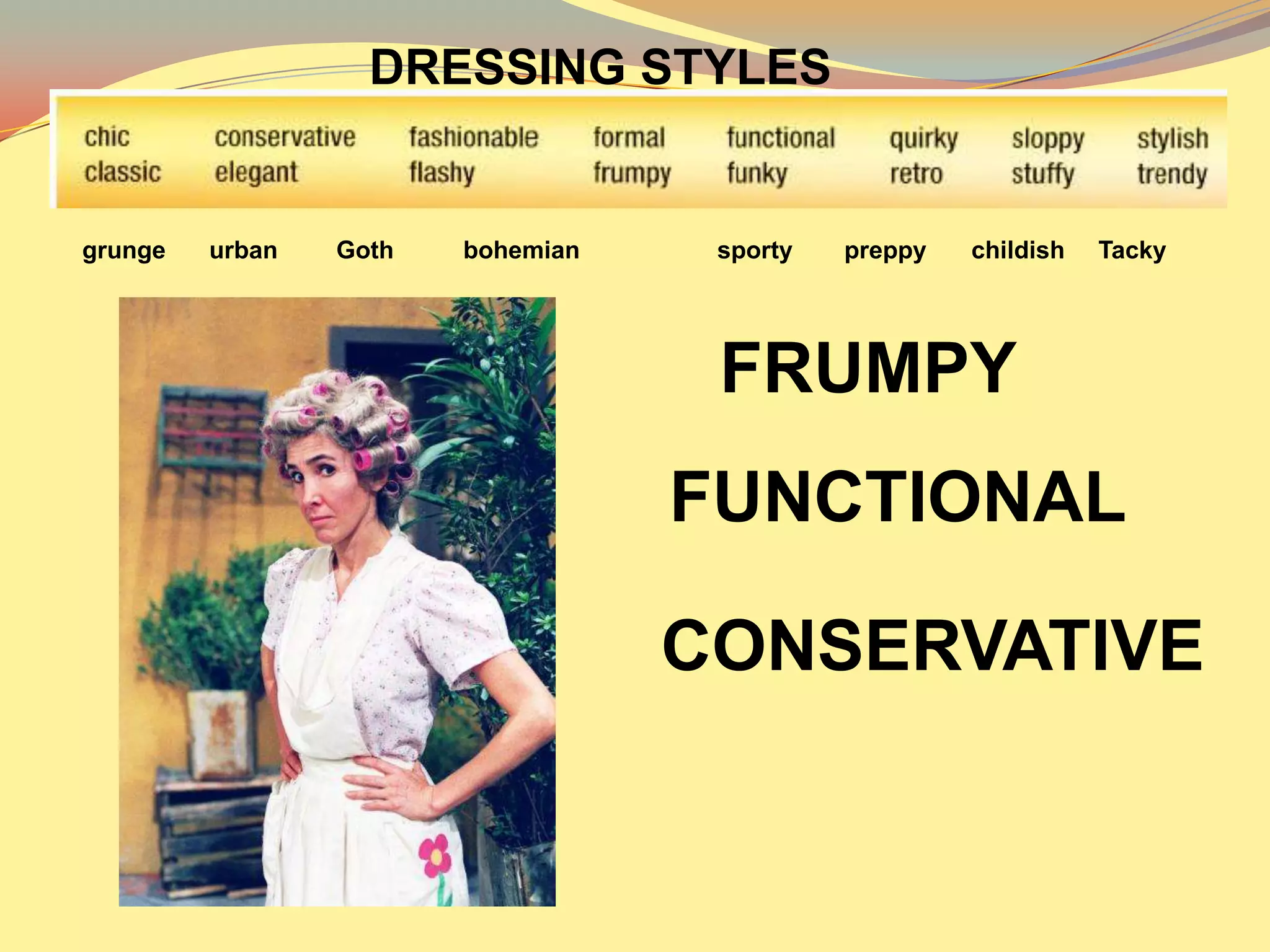 Adjectives to describe looks | PPT