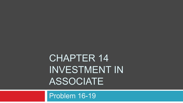 Investment in Associate | PPTX