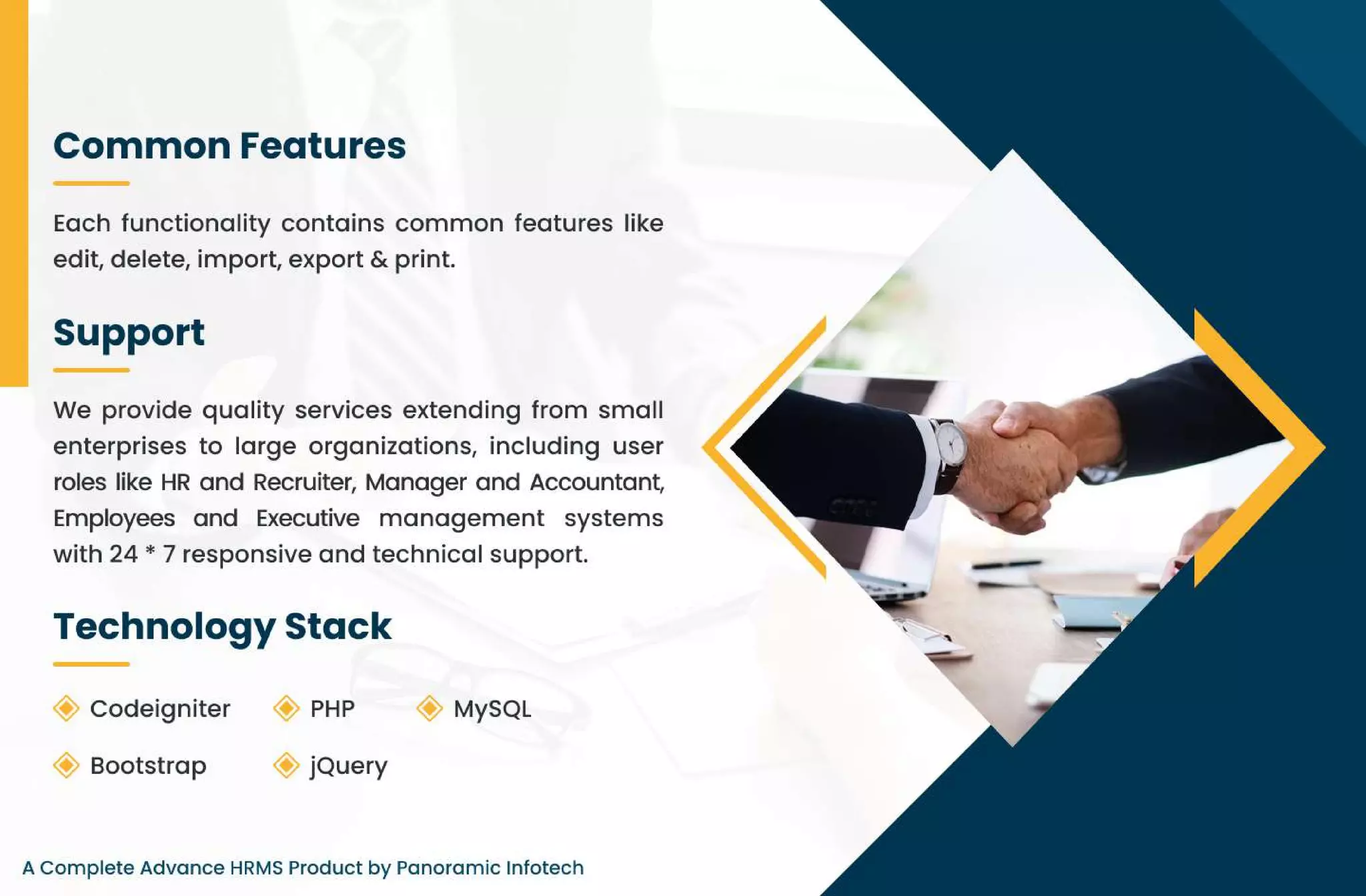 HRMS: Human Resource Management System - Panoramic Infotech | PDF