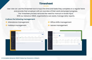 HRMS: Human Resource Management System - Panoramic Infotech | PDF
