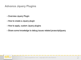 Advance jquery-plugin | PPT