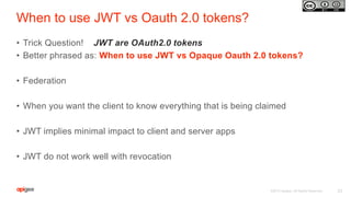 Advanced Security Extensions in Apigee Edge: JWT, JWE, JWS | PPT
