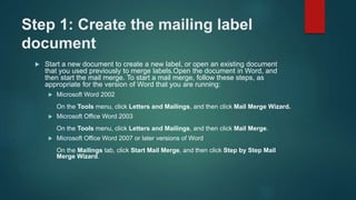 Advance word-processing-skills final | PPTX