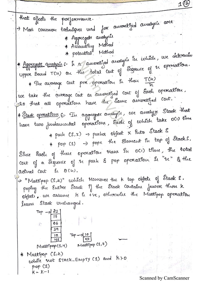 VTU Advanced Algorithms Notes by Nithin, VVCE Mysuru | PDF