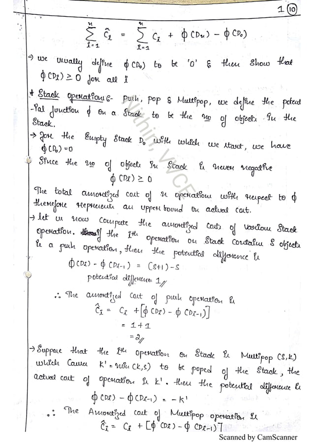 VTU Advanced Algorithms Notes by Nithin, VVCE Mysuru | PDF