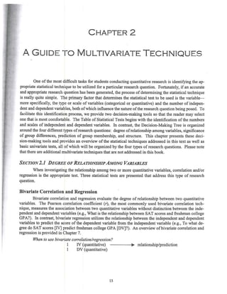Advance and multivariate statistical methods chapter 2 decision tree ...