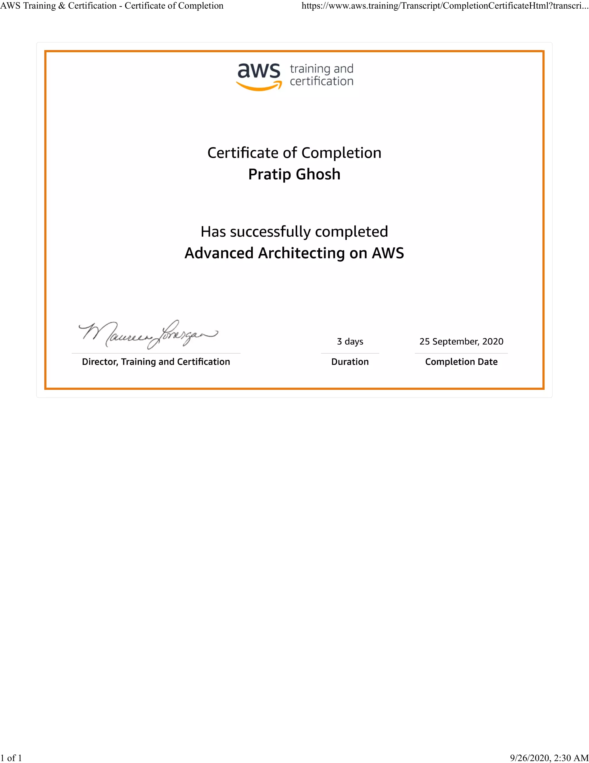 Advanced Architecting on AWS | PDF