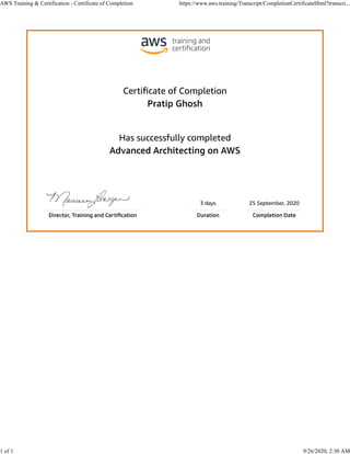 Advanced Architecting on AWS | PDF