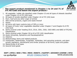 Advance Authorisation Scheme PPT - Latest Updates Included | Afleo | PDF