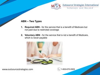 Advance Beneficiary Notice for Physicians - An Overview | PPSX