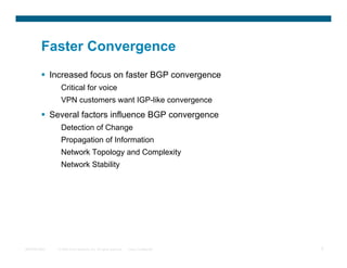 BGP Advance Technique by Steven & James | PDF