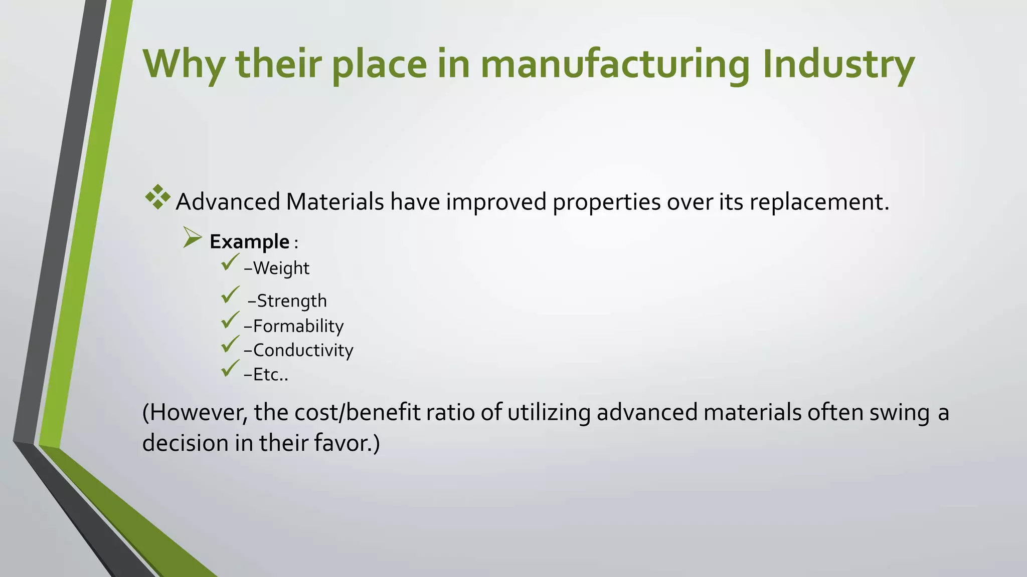 Advance building matrils | PPTX