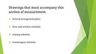 Advance building measurement NRM 2 | PPTX