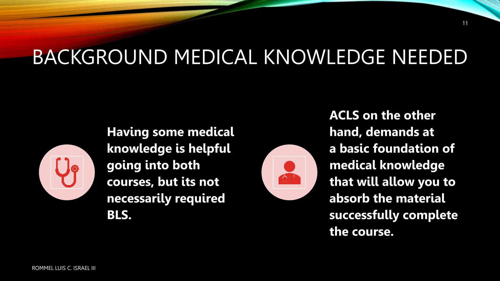ADVANCE CARDIAC LIFE SUPPORT - (ACLS vs. BLS) | PPTX
