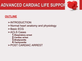 Advance cardiac life support review | PPTX
