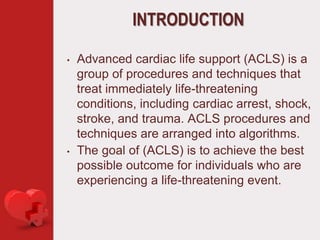 Advance cardiac life support review | PPTX