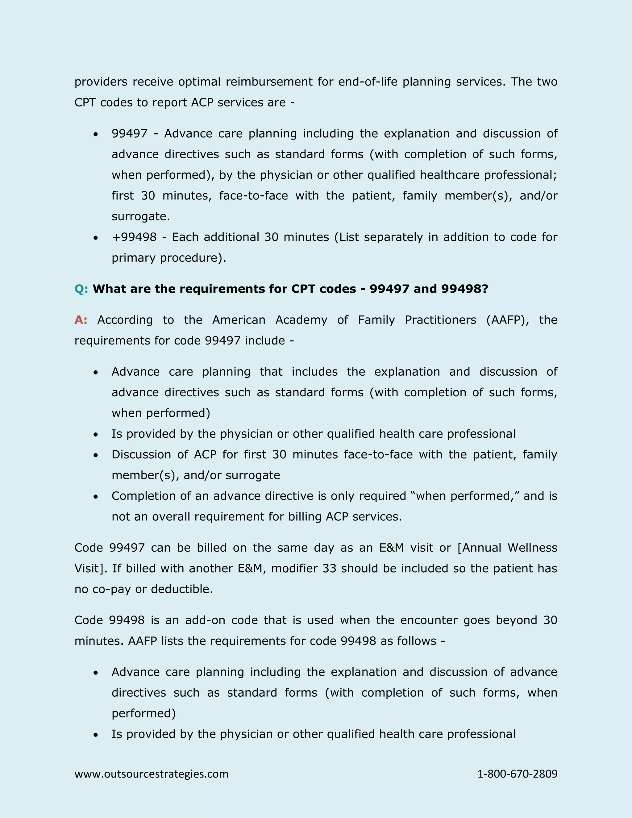 Advance Care Planning – Frequently Asked Questions & Answers | PDF