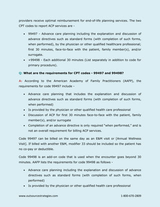 Advance Care Planning – Frequently Asked Questions & Answers | PDF