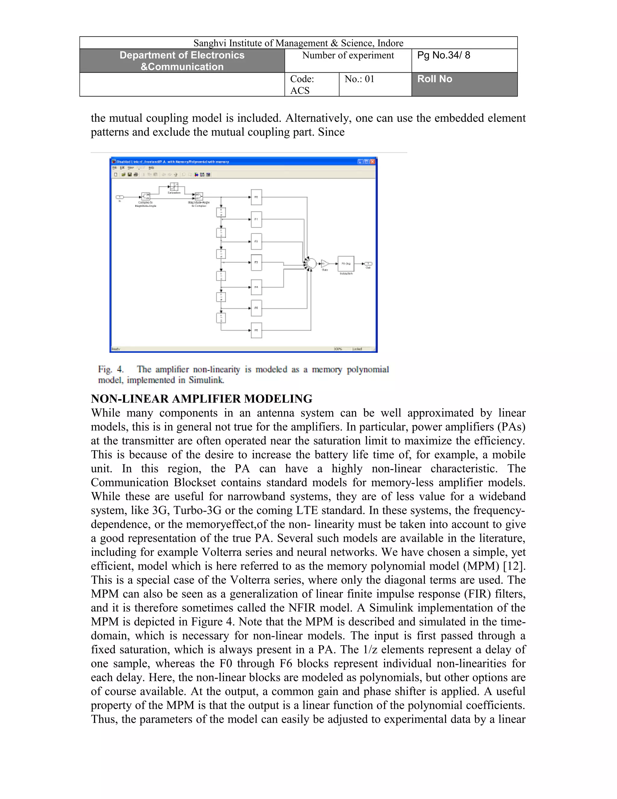 Advance communication system manual | DOC