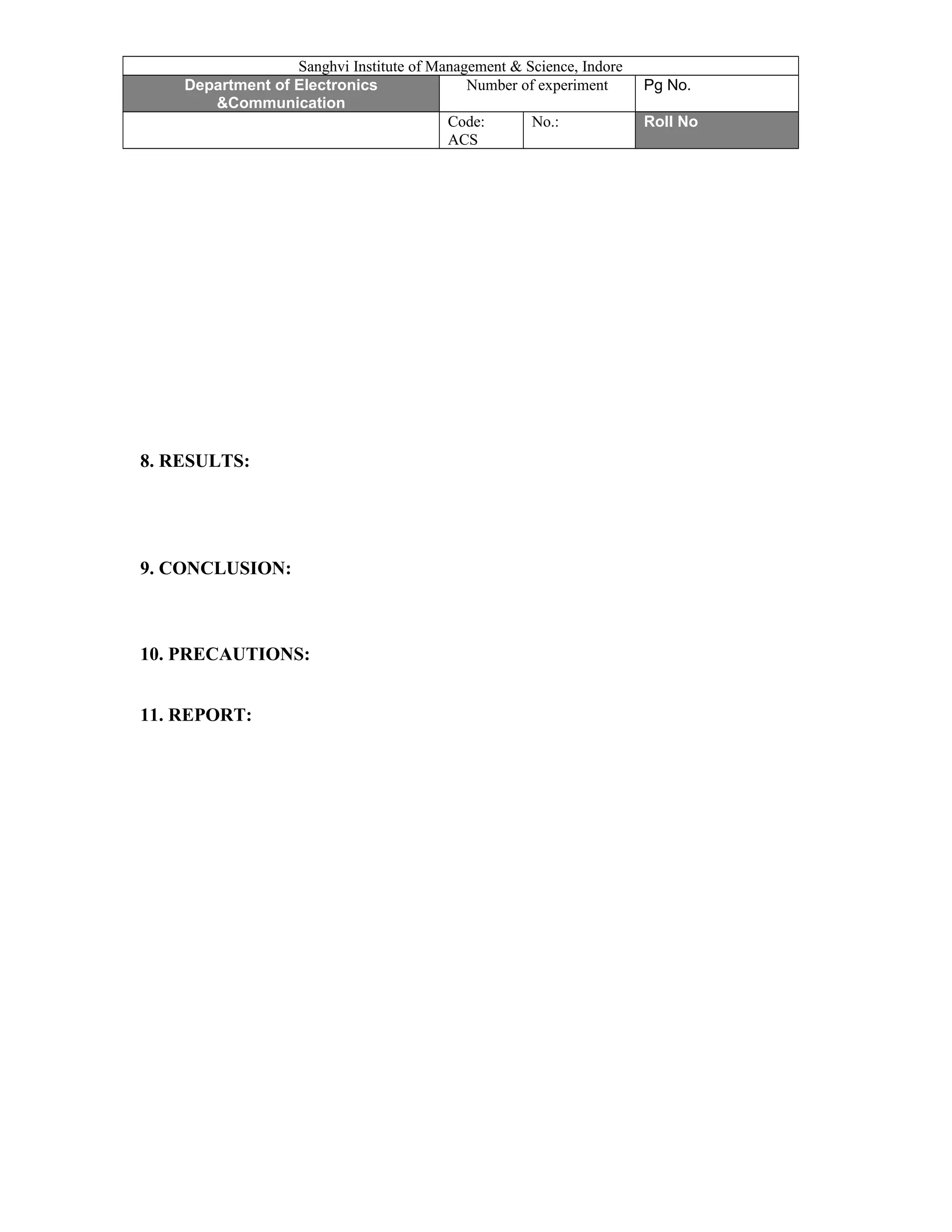 Advance communication system manual | DOC