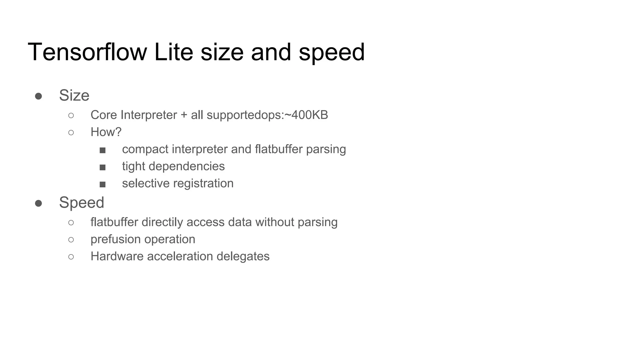 Tensorflow Lite and ARM Compute Library | PPT