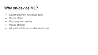 Tensorflow Lite and ARM Compute Library | PPT