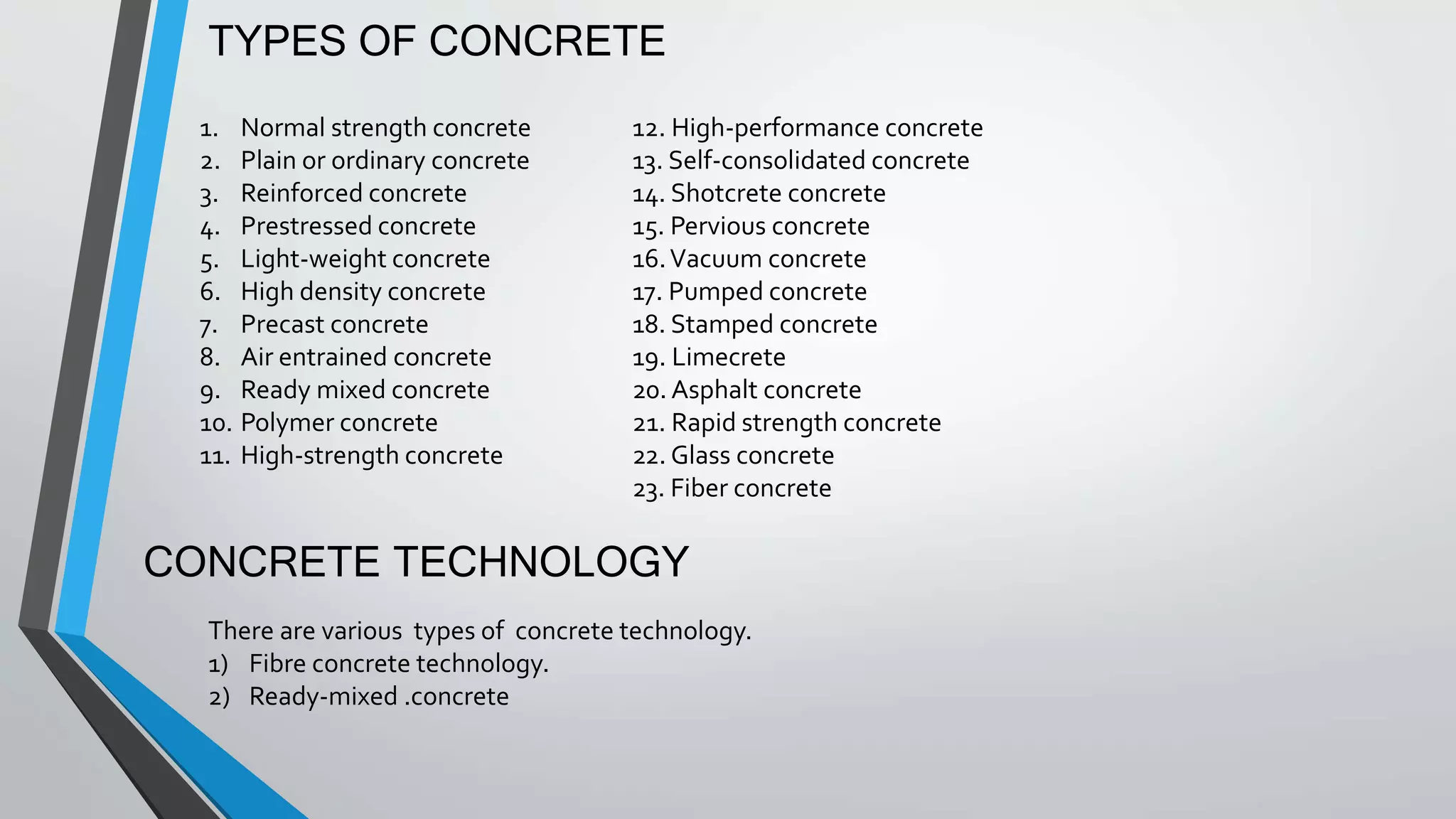 Advance concrete 1 | PPTX